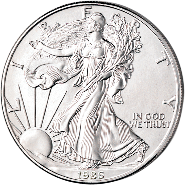 1986 American Eagle $1 Silver Coin – byshoppy